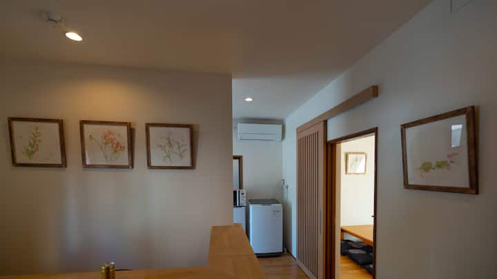 【美築粟田·紫姬】冈崎别墅区两室一厅,比邻Kokoka、無鄰庵、南禅寺、竹茂楼,至衹园步行15分钟。 - Kyoto