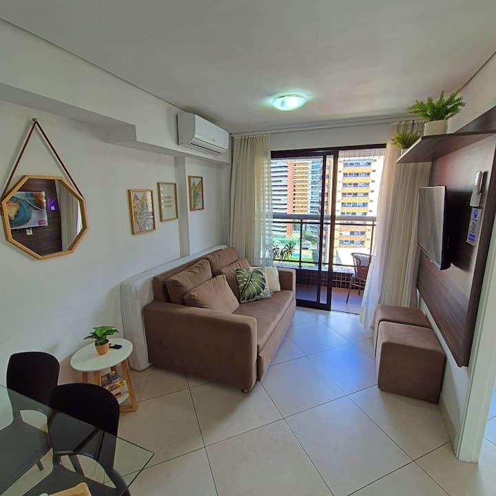 Ed Landscape - Lindo E Confortável Na Beira Mar - Fortaleza