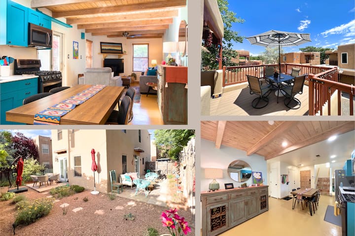 Walkable Quiet Retreat Near Plaza & Railyard - 산타페