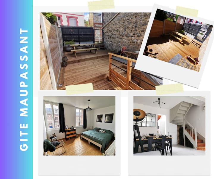 Gîte 4 Pers. Proche Gare/plage. - Fécamp