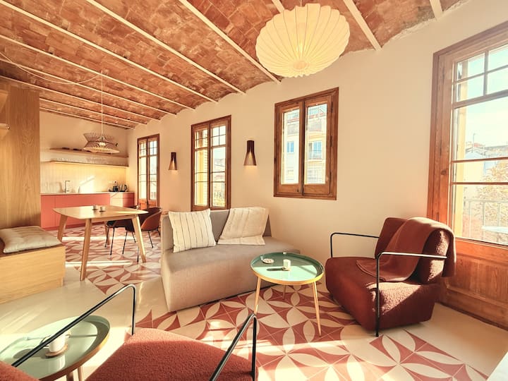 42par1049 - Newly Refurbished 2br In Sant Antoni. - Barcelona