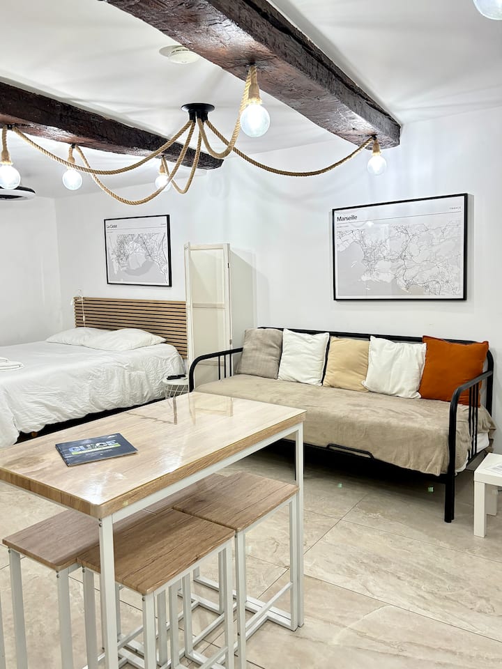 7b Loft La Ciotat 4pers 100m Port Classé 3* - La Ciotat