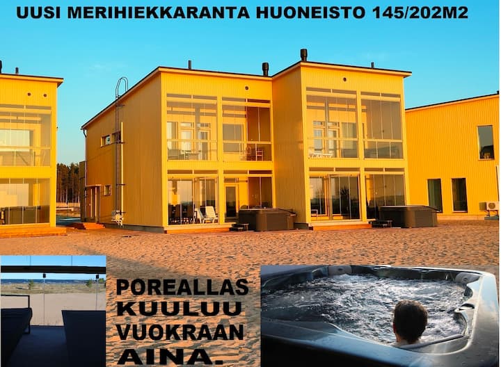 Villa Resort Rantahelmi B2 + Ulkoporeallas - Kalajoki