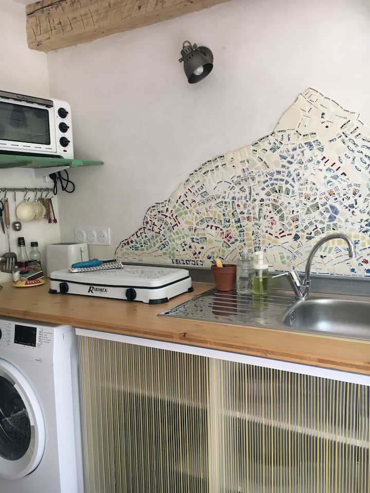 Studio Terrasse Le Petit Cabanon - Serres