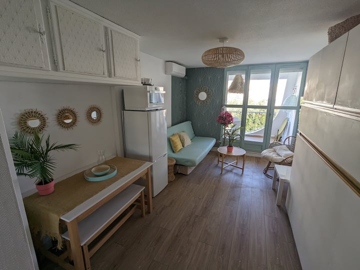 Studio Cosy, Rénové Et Paisible - La Grande-Motte