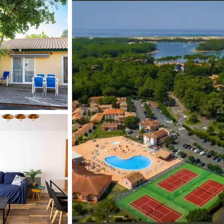 Villa / Village Vacances - 1,5 Km Plage, 400m Lac - Soustons