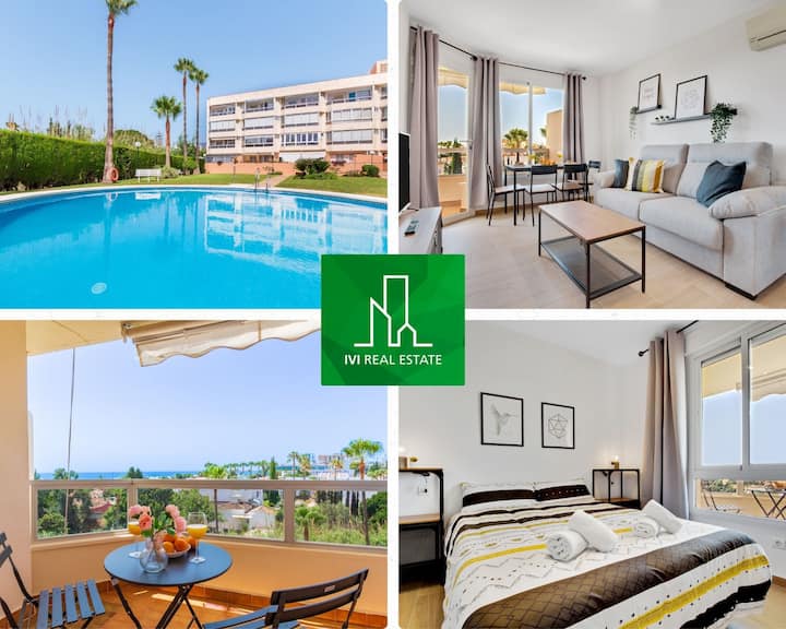 Ivi. Beach - Pool - Seaviews. Vistamarina A409 - Torremolinos