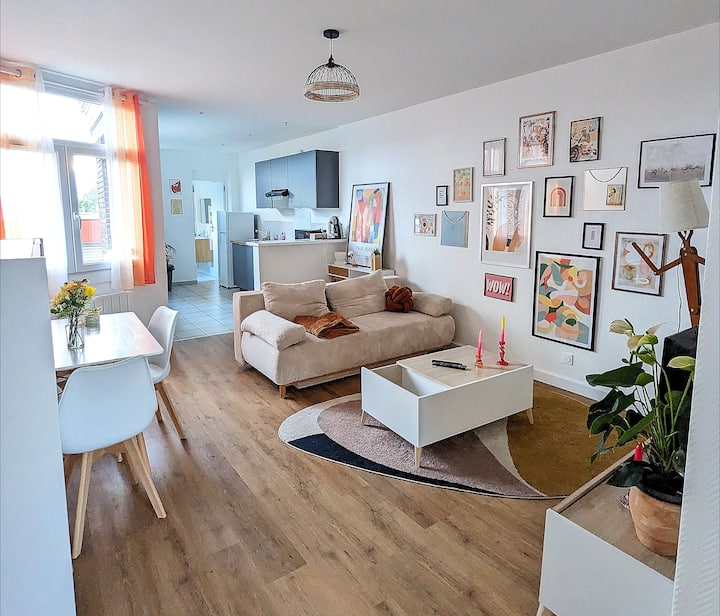 Le Pop Design : 10' De Lille *Fibre *Rue Gratuite - Lille