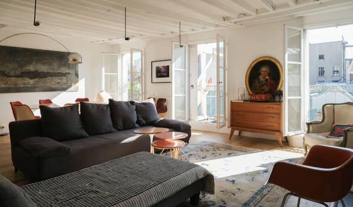 Duplex Avec Balcon En Plein Coeur De Paris - Paris