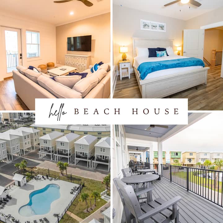 Beach House, Pets Allowed Sleeps 10 With Pool - Gulf Shores, AL