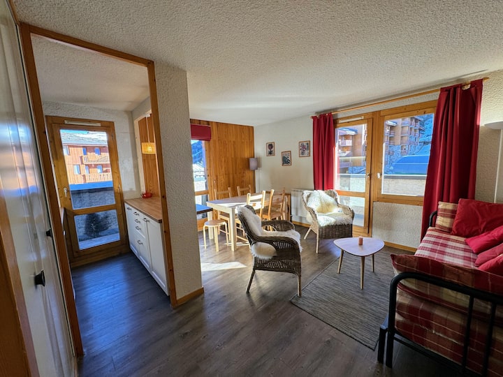 Appart 5 Pers S/piste Pierrafort Dimanche Possible - Les Avanchers-Valmorel