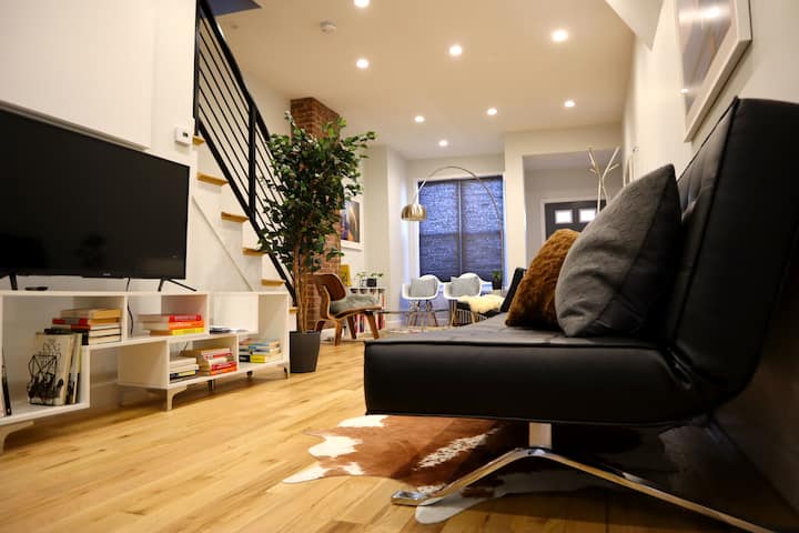Ultra Modern Room: Town House, 5 Min To Nyc Train - New Jersey