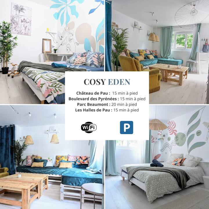 Cosy Eden - T3 - Foire Expo & Parking Gratuit - Lescar