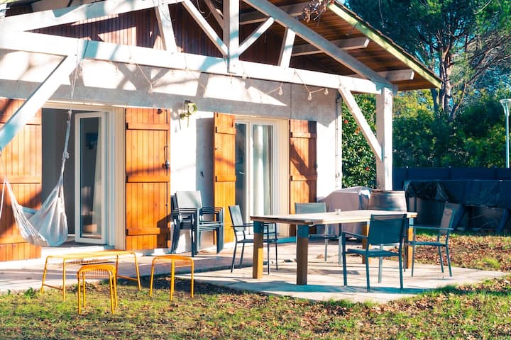 Maison Au Calme Avec Piscine Et Grand Jardin - Andernos-les-Bains