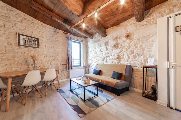 T2 De Charme Au Calme, Centre Historique St Gilles - Bellegarde