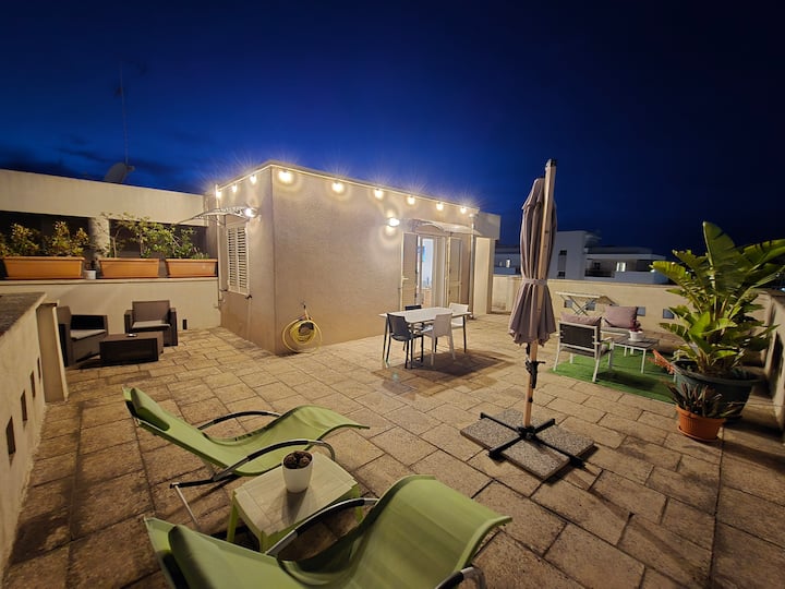 "Elle Home" Attico Con Ampio Terrazzo - 레체