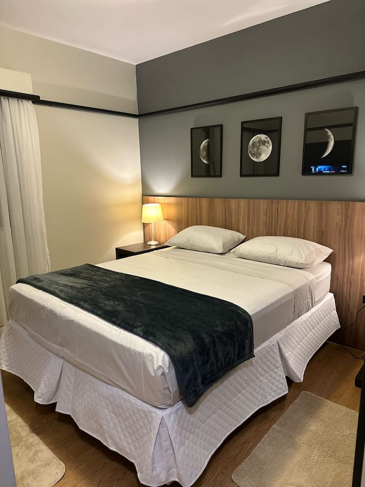 Flat Residence Service + Piscina+academia+garagem - São Paulo