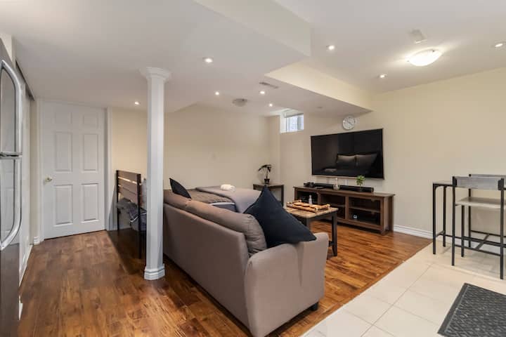 Lovely, Modern Studio Basement - Mississauga