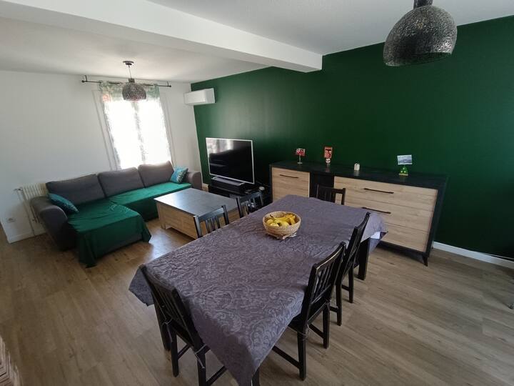 Maison 95m2 3 Chambres Proche Plage Pour 5-7 Pers - 塞特港