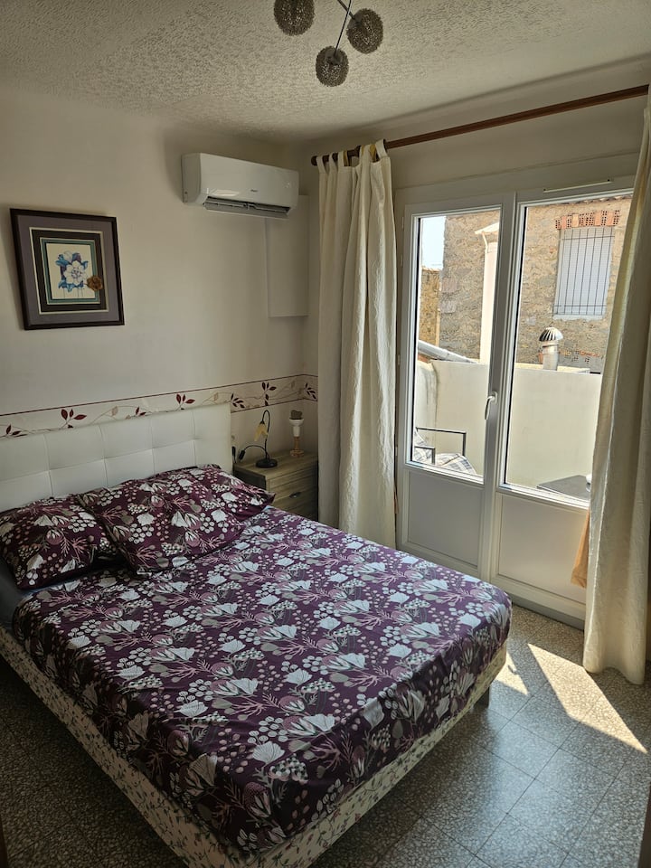 Chambre 1 Double Avec Balcon - Lézignan-Corbières
