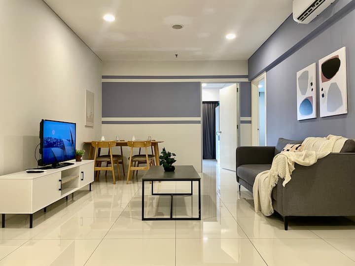 Spacious 2br @ Kl City | Netflix | 100mbps Wi-fi - Kuala Lumpur