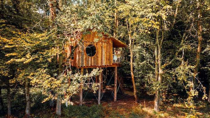 Cabane Perchée Spa Nid Des Bois - Oise