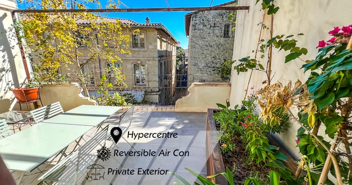 Clim - Terrasse - Duplex Quartier Des Artistes - Avignon