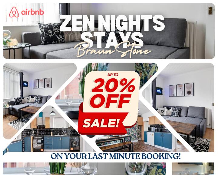 20%off|dontmissout|family|business|leisure|sleeps6 - Leicester
