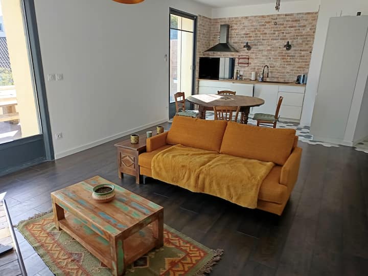 Hammam Privatif & Terrasse Vue Château - Avignon