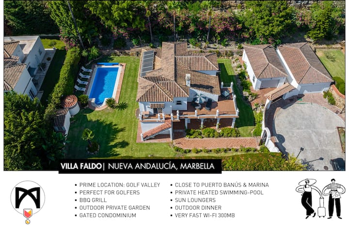 Villa Faldo: Andalusian Villa By Vacation Marbella - Puerto Banús