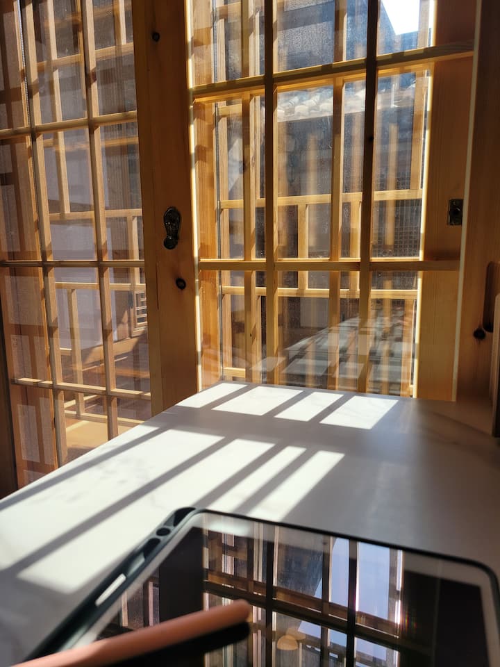 독채]경복궁 근처의 깨끗한 한옥Hanok(취사가능, 세탁기,Wifi,에어컨)
장기숙박가능 - Séoul