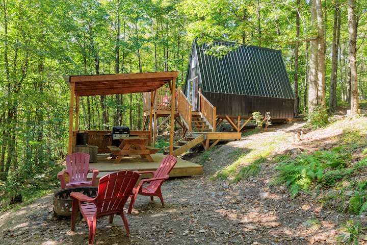 Mini Chalet Rustique-chic Avec Vue (4 Pers) - Sherbrooke
