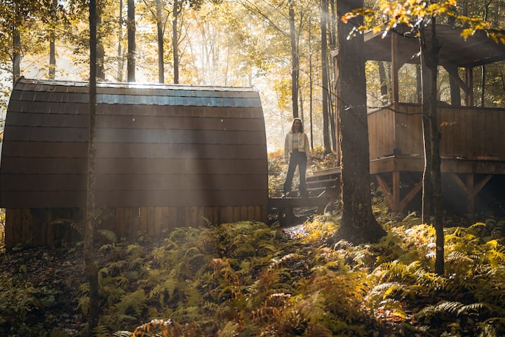 Pod Rustic Chic En Pleine Nature, à 1h30 De Mtl - Sherbrooke