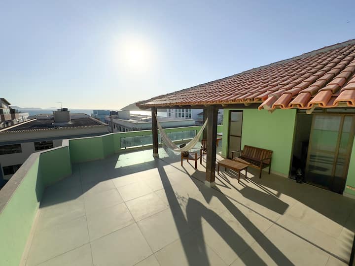 Penthouse W/ View & Bbq At Prainha - Arraial do Cabo