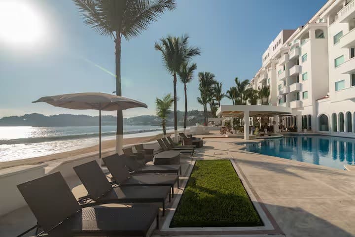 4402 ( K)departamento A Pie De Playa - Manzanillo