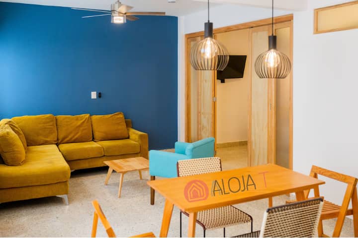 Beautiful Apt Petfriendly - 6 Blocks Sto Domingo - Oaxaca