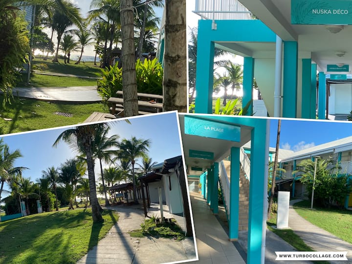 T3 Accès Plage, Piscines, Proche Commerces - Guadeloupe