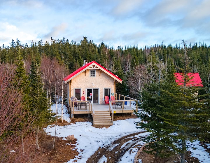 Sparrow Yurt At Sally's Brook Luxury Eco-resort - Cape Breton Island