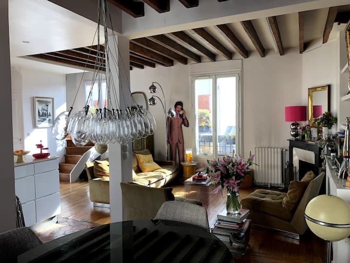 Duplex 120m2 - Parc Des Princes - Rolland Garros - Boulogne-Billancourt