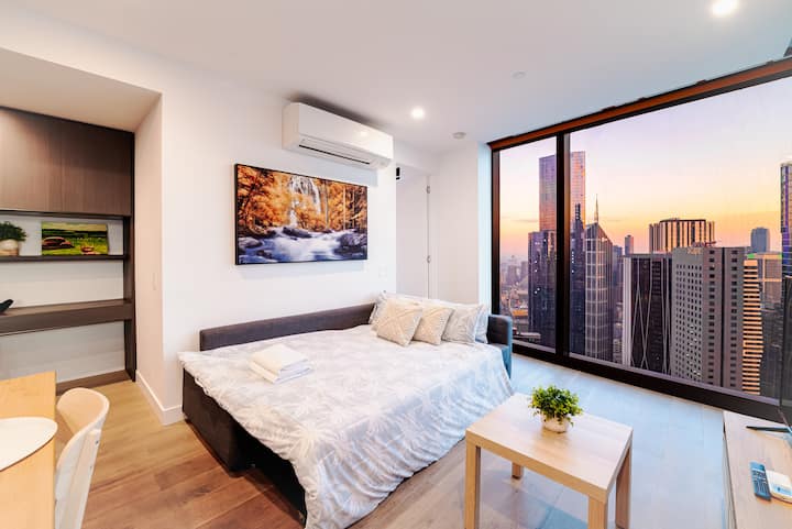 51f Luxury Melb Cbd 3br.2bath. 8pax. Free 2carpark - Brunswick