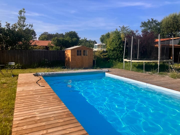 Maison - Piscine 8 Places Bassin D'arcachon - Lanton