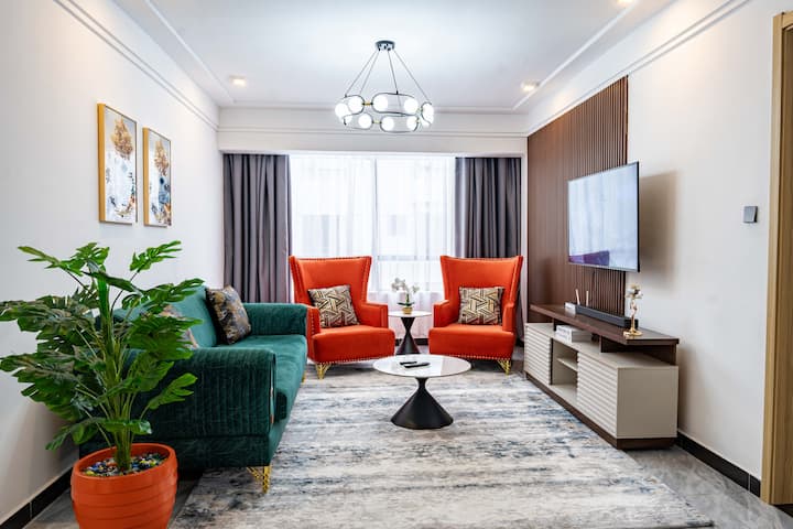 Clean 2 Br With Swimming Pool At Staroot Kilimani - 奈羅比