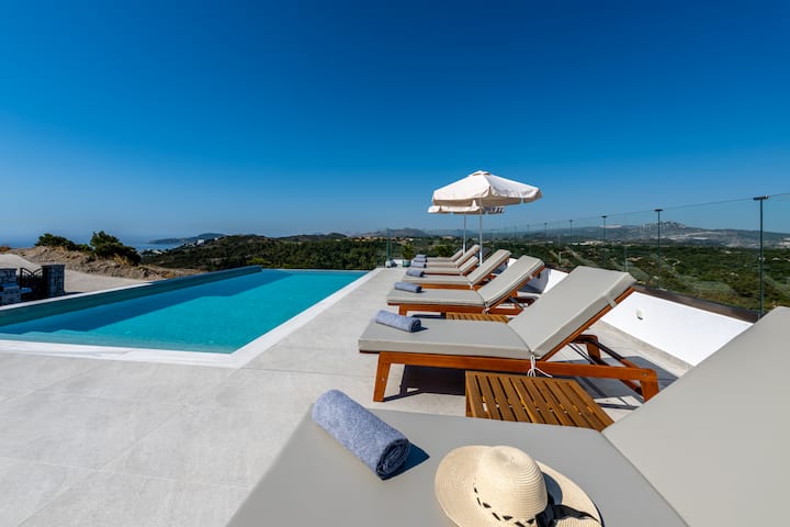 Agnanti Sea View Villa - Faliraki