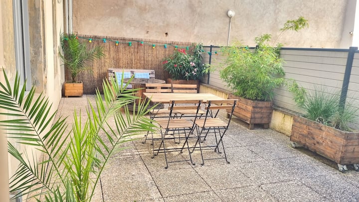 Hypercentre Calme Terrasse "Le 18-20" - Gare de Nancy