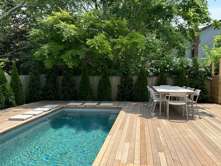 Brookhaven Design Retreat W/ Pool - Bellport, NY