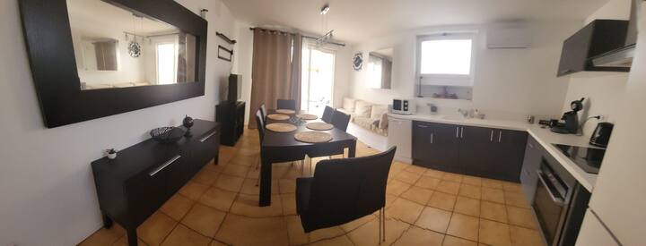 Appartement-2-privé, Terrasse, Parking Et Jardin - Le Boulou