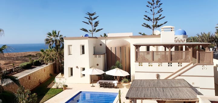 Magnifique Villa Sofia Vue Mer Piscine Privée - Mirleft