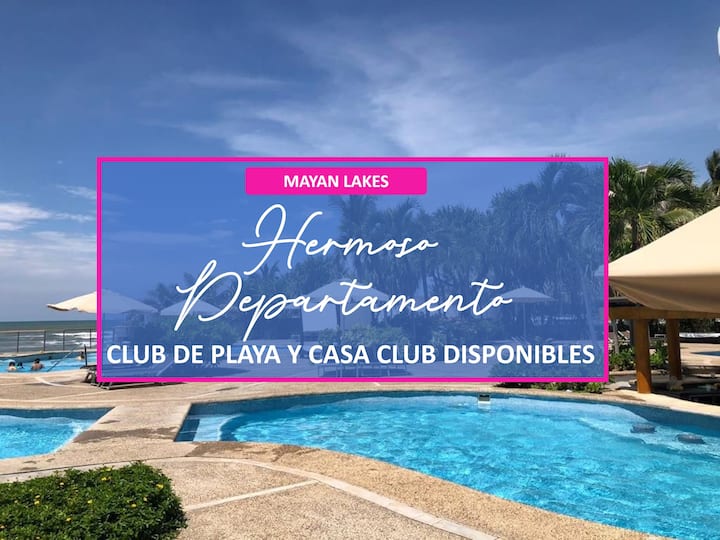 Mayan Lakes Planta Baja, Padel Tenis Club De Playa - Acapulco