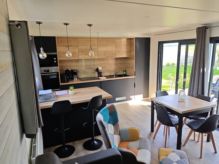 Chalet Bois Flotté à 300m De La Plage Gold Beach - Asnelles