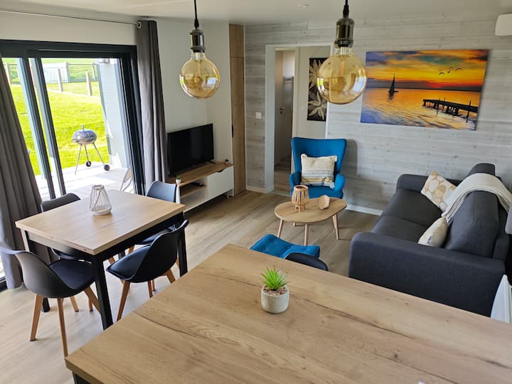 Chalet Jolie Voile à 300m De La Plage Gold Beach - Asnelles